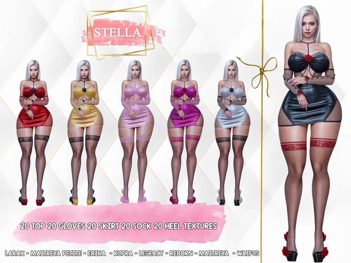 Second Life Marketplace - {STELLA} Astilbe Set